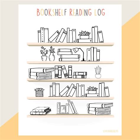 Free Printable Reading Tracker Reading Log Template ⋆ Love Our Real Life
