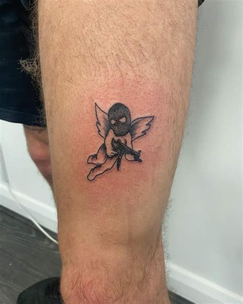 Angel Gun Tattoo