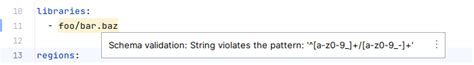 Tests Not Validating Patterns Properly · Issue 2466 · Schemastore