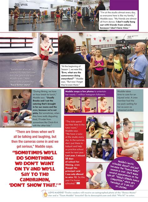 Maddie Ziegler Dance Track Magazine