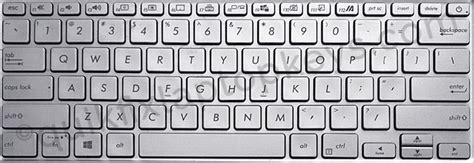 Asus Zenbook Um Replacement Laptop Keyboard Keys