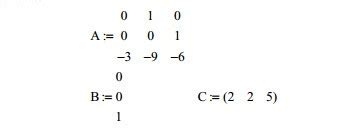 State Variable Feedback Control Theory State Variables Electric Equipment