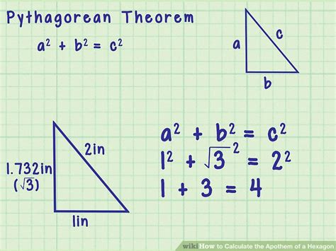 3 Ways To Calculate The Apothem Of A Hexagon WikiHow