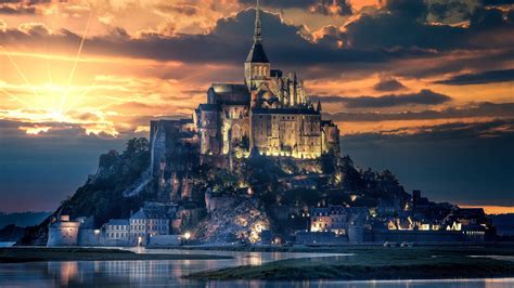 Castle Desktop Backgrounds Download Castle Moon Stars Royalty Free