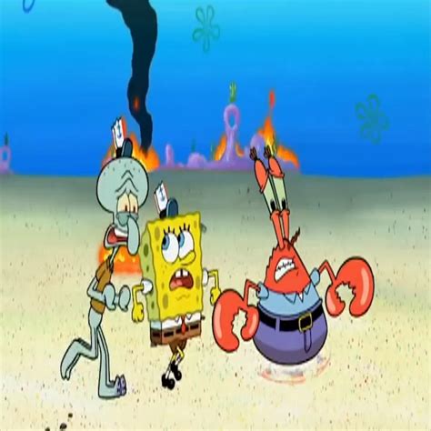 Bob Esponja En Español Deteniendo El Volcán De Fondo De Bikini Bob Esponja En Español