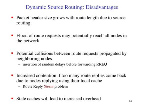 Ppt Manets And Dynamic Source Routing Protocol Powerpoint