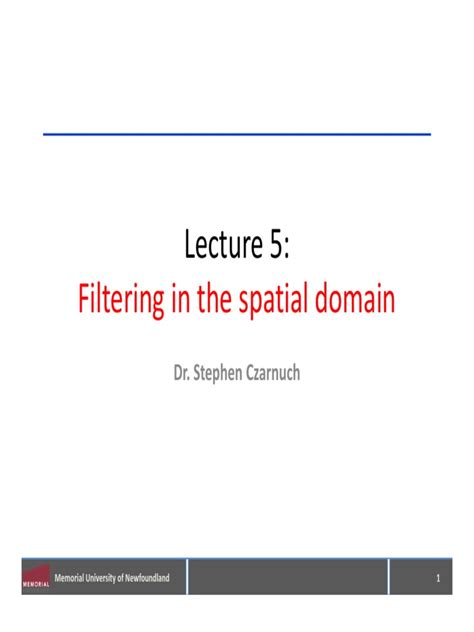 l05 spatial part 1 pdf multidimensional signal processing