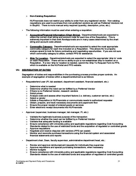 Purchasing And Payment Policy And Procedures Free Download