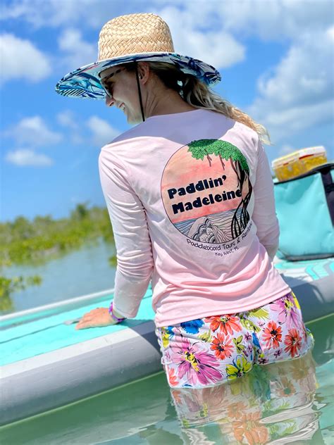 Paddlin Madeleine Womens Longsleeve Upf Shirt Key West Waterman