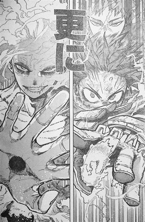 Deku Punching Shigaraki Mha Manga Panels To Color Deku Vs Shigaraki