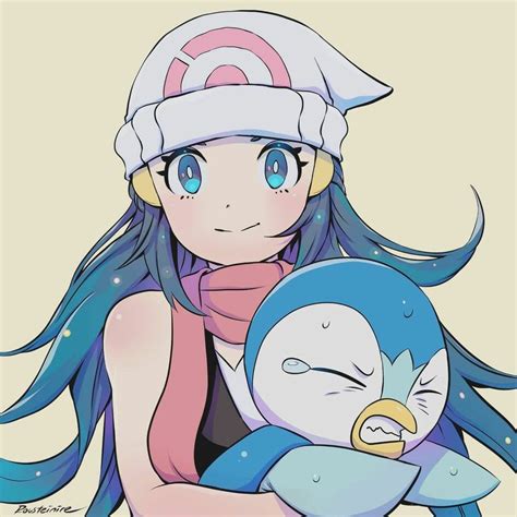 Dawn And Piplup Pokemon And More Drawn By Rousteinire Danbooru