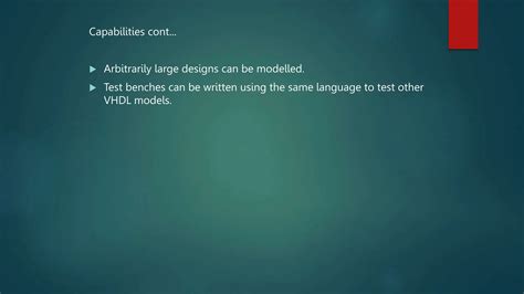 Vlsi Introduction To Hdl And Its Typesunit 1pptx