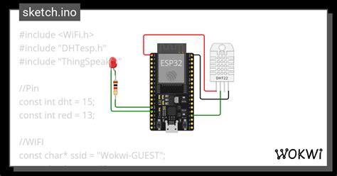 Thingspeak Dht22 Esp32 4 Wokwi Esp32 Stm32 Arduino Simulator