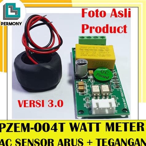 Jual Pzem 004t Energy Watt Meter Sensor Current Voltage Pzem004t Arus Teg Ori Shopee Indonesia