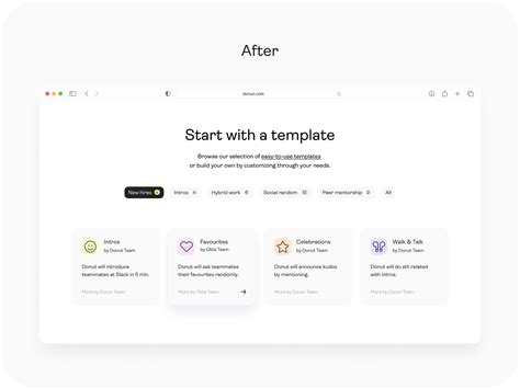 Ui Solution For The Template Section Web Design Web App Design Chatbot Design