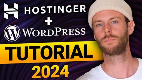Hostinger Wordpress Tutorial 2024 Ultimative Anfänger Anleitung