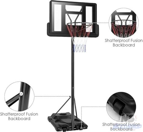 დასადგამი კალათბურთის ფარი • Needshop Ge