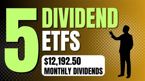 5 Best Monthly Dividend Etfs 🚀💰 Passive Income 📈 Dividends Investing