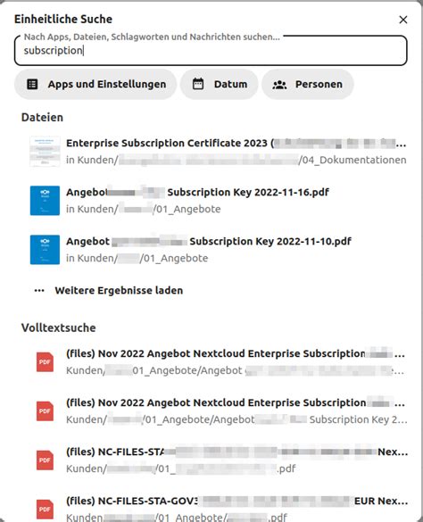 Nextcloud Volltextsuche Mit Elasticsearch 8 Carsten Rieger