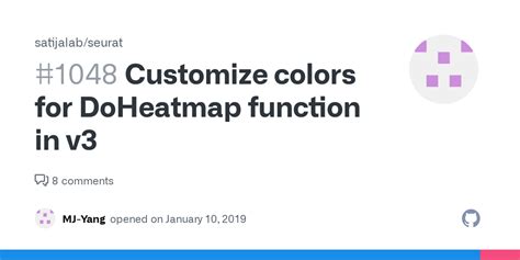 Customize Colors For Doheatmap Function In V3 · Issue 1048 · Satijalab