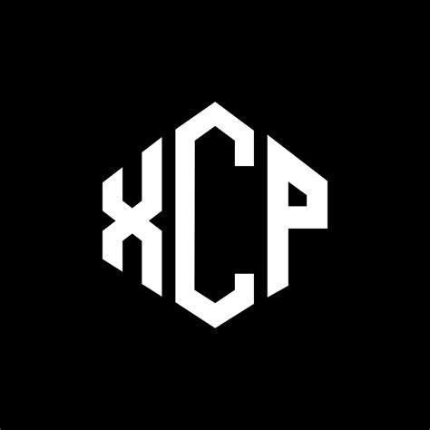 Xcp Letter Logo Design With Polygon Shape Xcp Polygon And Cube Shape