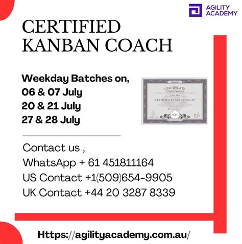 Kanban Agile Leader Kanban Training By Agility Academy