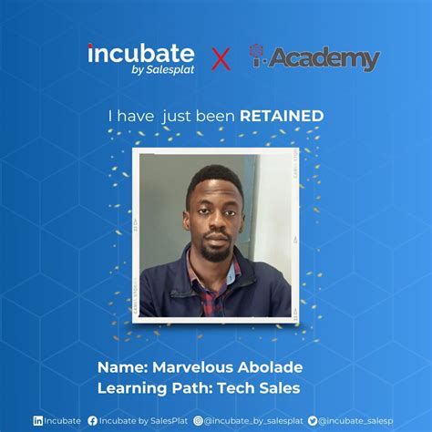 Marvelous Abolade On Linkedin Techsales Sales Technology Myretainxperience 10 Comments