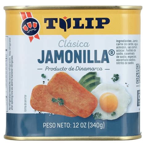 Tulip Jamonilla Precooked Ham 12oz Can Ready To Use Classic Flavor Product Of Denmark