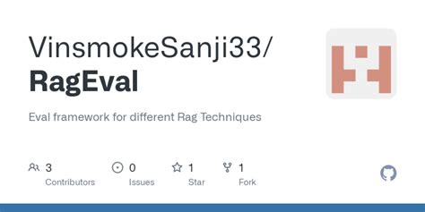 Rohith Behera On Linkedin Github Vinsmokesanji33rageval Eval Framework For Different Rag