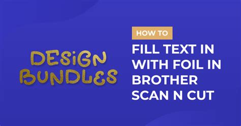 Scan N Cut Tutorials Design Bundles