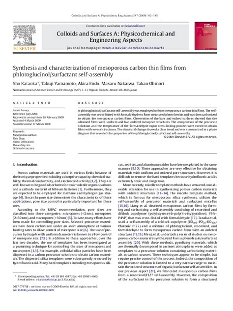 Pdf Synthesis And Characterization Of Mesoporous Silica And Its Application As Drug Delivery