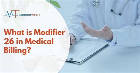 What Is Modifier 26 In Medical Billing