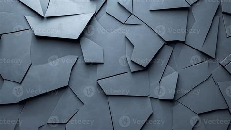 Abstract Textured Background With Angular Shapes In Dark Gray Tones