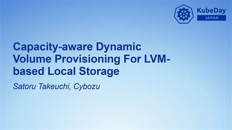 Capacity Aware Dynamic Volume Provisioning For LVM Based Local Storage
