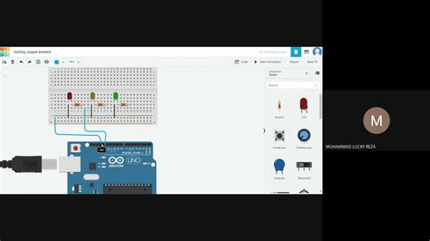 Download Tinkercad Simulasi Lampu Lalu Lintas Menggunakan Arduino Uno