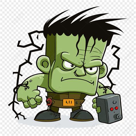 만화 프랑켄슈타인 벡터상표클립 아트 Png 일러스트 무료 다운로드 Lovepik