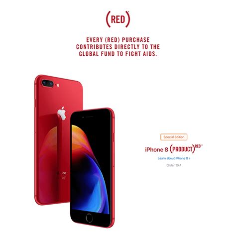 Apple Launches Iphone 8 And Iphone 8 Plus Productred Edition