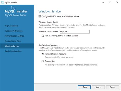 Installation Et Configuration Dun Serveur Mysql Bacad Documentation