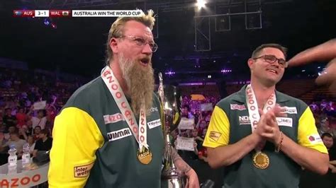 Emotional Aussie Simon Whitlock Dreamt All His Life About World Cup Of Darts Triumph Daily Star
