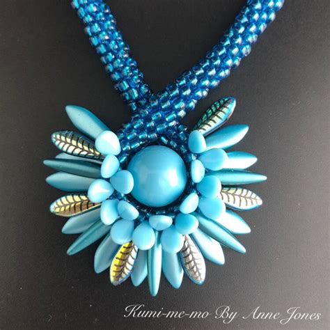 Dancing Daisy Beaded Kumihimo Tutorial 2020 Etsy