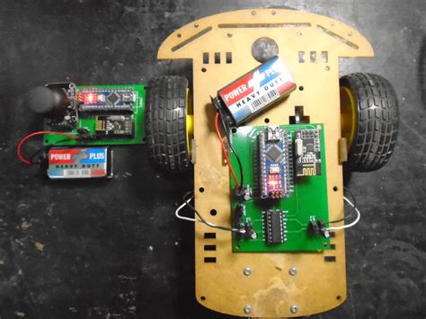 Arduino Wireless Control Robot Car 5 Steps Instructables