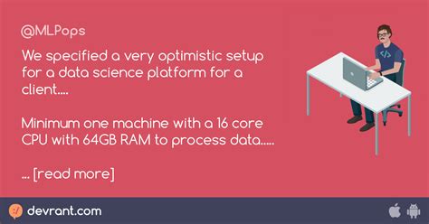 Data Science We Specified A Very Optimistic Setup For A Data Science Platform For A Client
