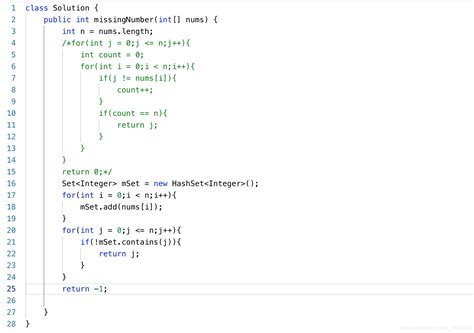 Leetcode刷题05 丢失的数字c丢失的数字 给定一个包含 0 N 中n个数的数组nums找出 0 N 这个范围内没有 Csdn博客