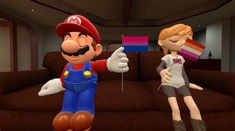 Mario And Meggy Celebrating The Pride Month R Meggyxmario