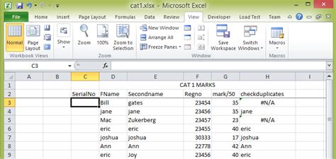 generate unique sequential numbers in excel easy steps