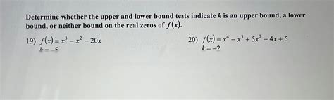 solution 5 applying upper and lower bound tests for polynomial zeros 2