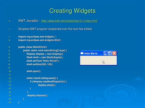 Ppt Swt Tutorial Powerpoint Presentation Free Download Id5739778