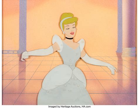 Cinderella Production Cel Walt Disney 1950 Animation Art Lot 17233 Heritage Auctions