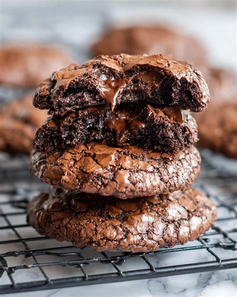Chewy Fudgy Flourless Chocolate Cookies Recipe Irresistible And Easy