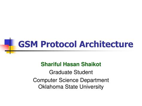 Ppt Gsm Protocol Architecture Powerpoint Presentation Free Download Id 1267717